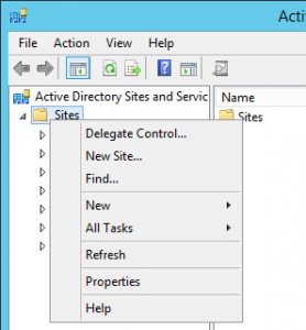 How to setup Active Directory Sites and Services - Techstat