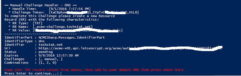 How to use Let's Encrypt Free SSL with Windows Server 2012 R2 - Techstat