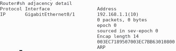 1.1.b (i) RIB, FIB, LFIB, Adjacency Table - Techstat